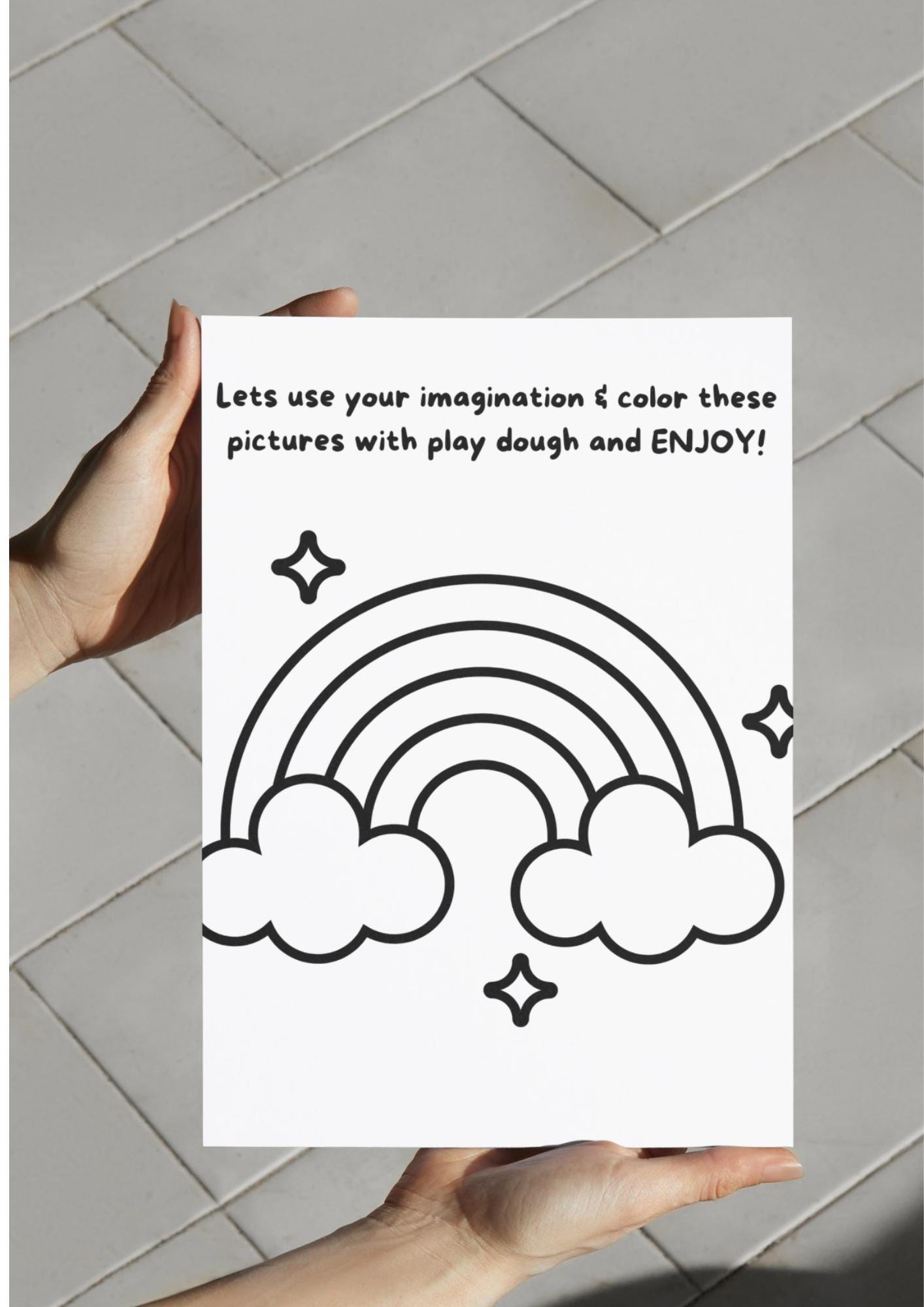 Printable Play Dough Mats for Kids – 15 Fun & Educational Montessori ...