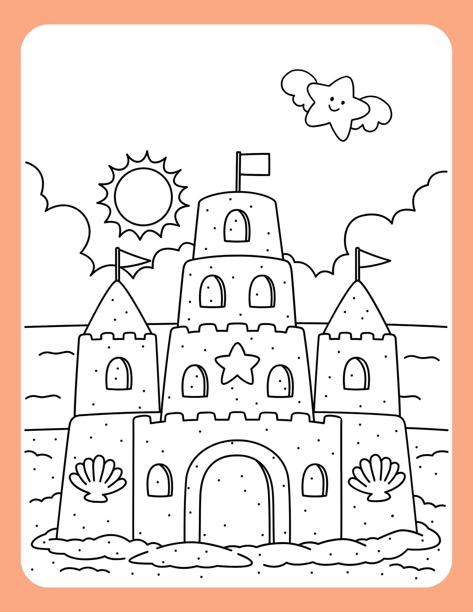 Summer Coloring Pages for Kids – 24 Printable, Creative,fun and Simple ...