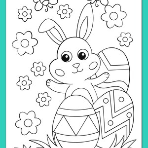 Printable Easter Coloring Pages for Kids ,toddlers, Preschoolers 30 ...