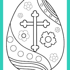 Printable Easter Coloring Pages for Kids ,toddlers, Preschoolers 30 ...