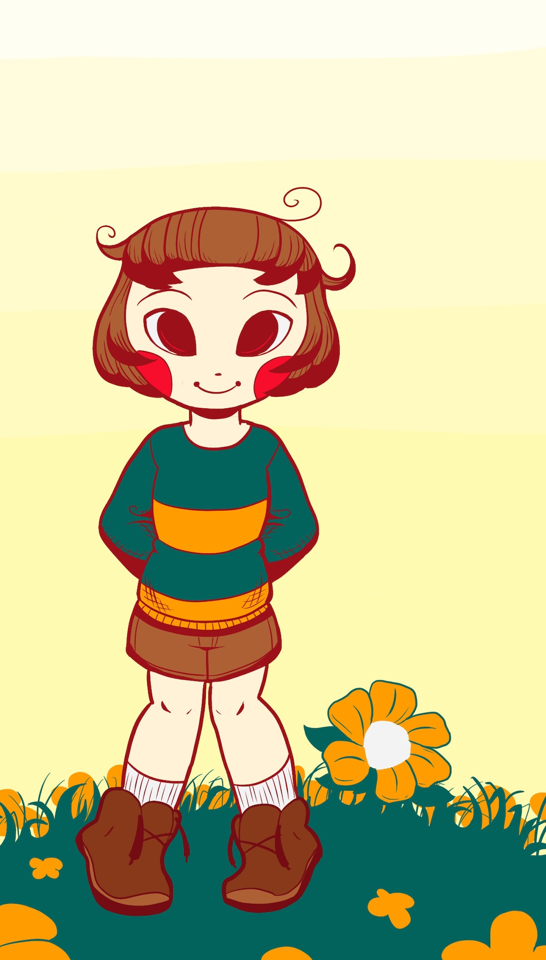 Undertale Chara Large Poster - Etsy