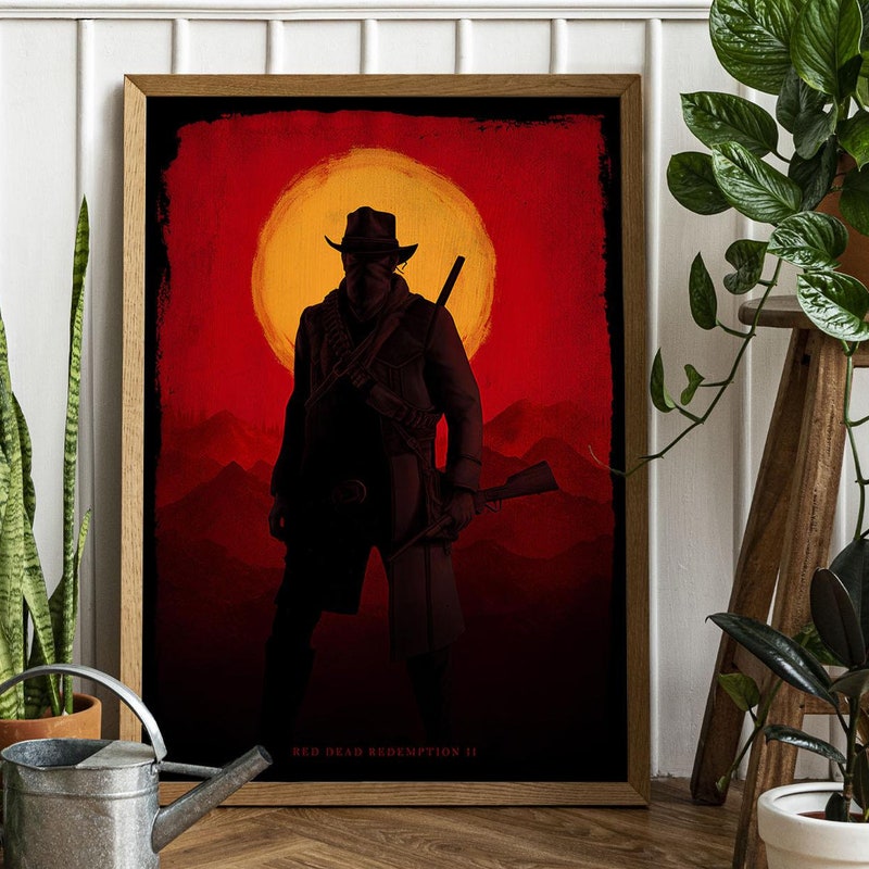 Red Dead Redemption Poster - Etsy