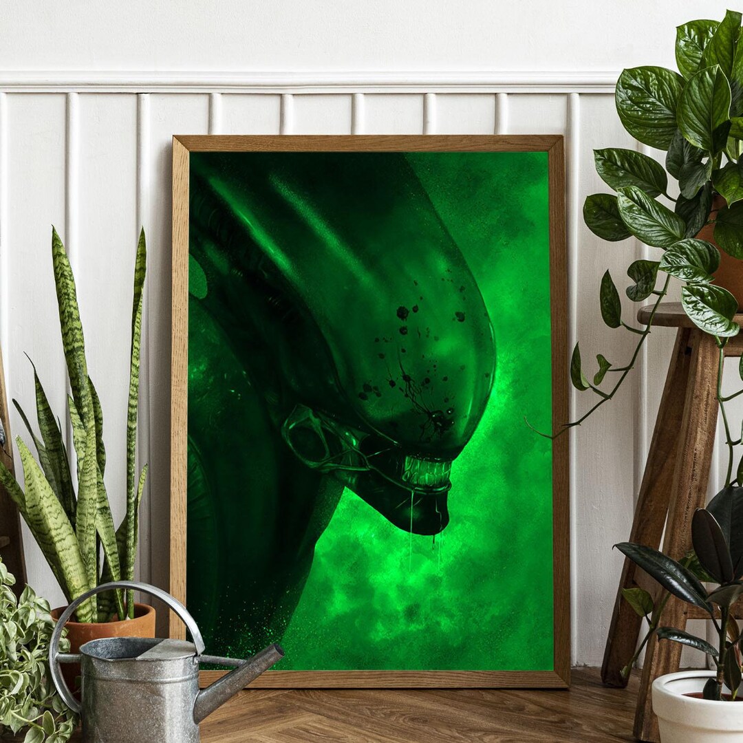 Alien Movie Poster Alien Romulus Print High Quality Print Wall Art ...