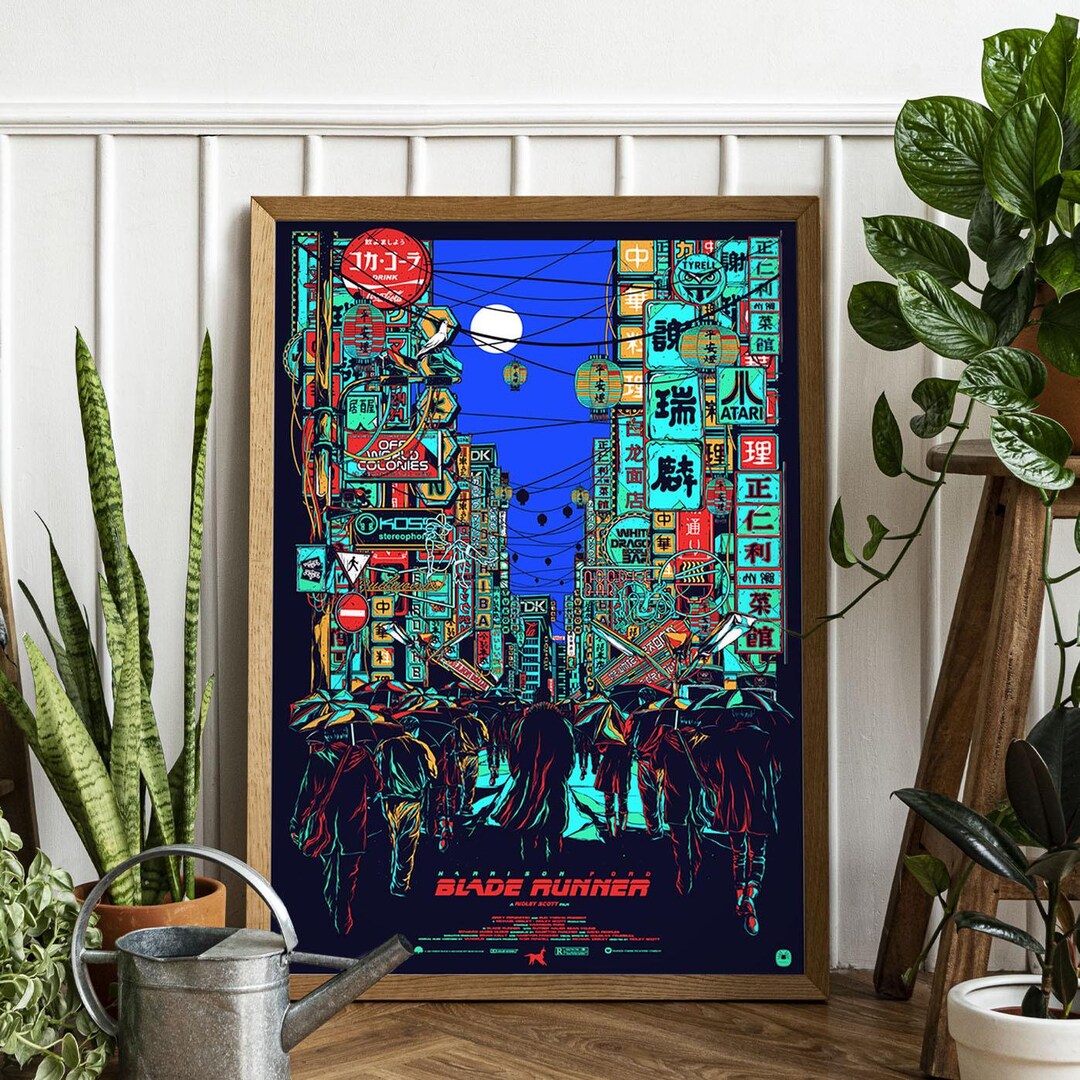 Blade Runner 2049 Prints, Blade Runner Retro Movie Poster, Movie Wall ...