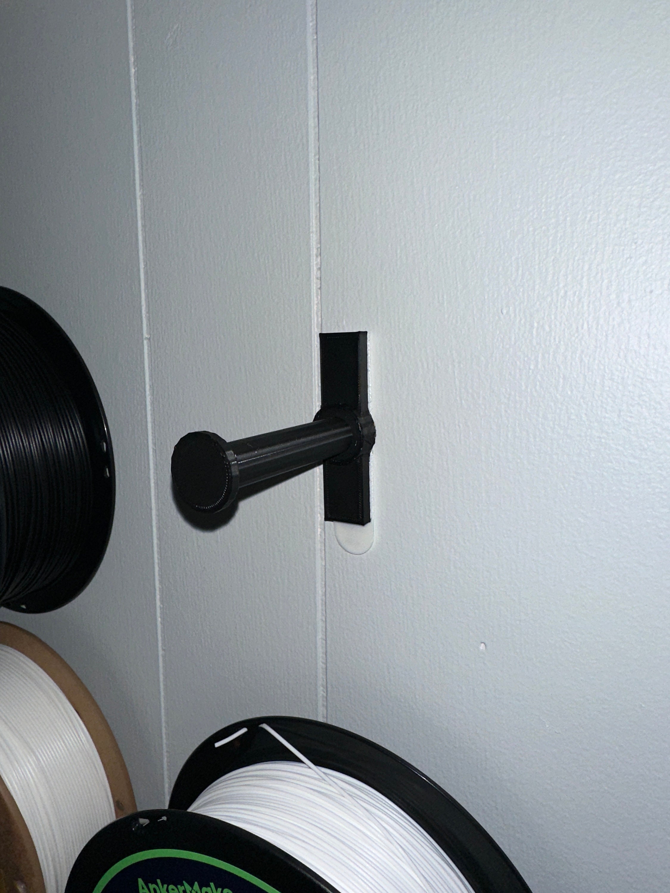 3D Printing Wall Mounted Filament Holder command Strips Included - Etsy