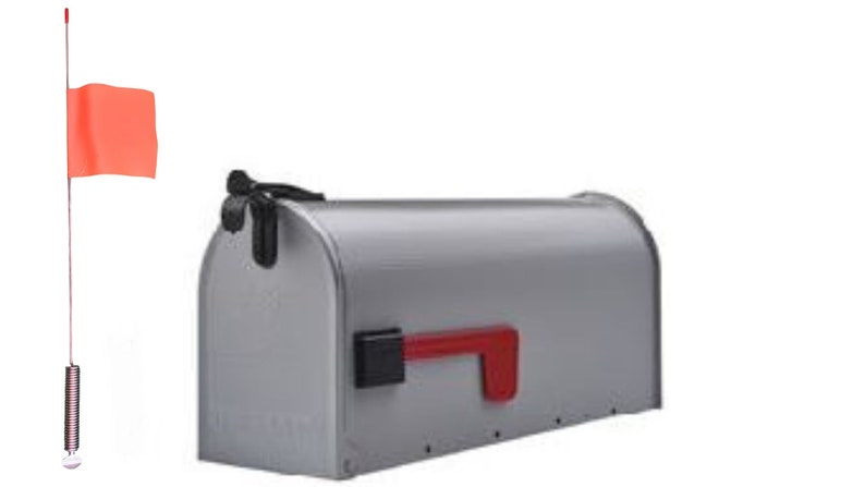 Flag-up Mailbox Kit, Mailbox Flag, Flag Mailbox, Rural Mailbox ...