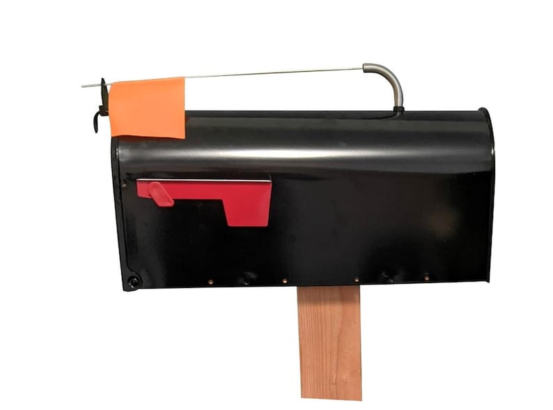 Flag-up Mailbox Kit, Mailbox Flag, Flag Mailbox, Rural Mailbox ...