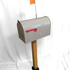 Flag-up Mailbox Kit, Mailbox Flag, Flag Mailbox, Rural Mailbox ...