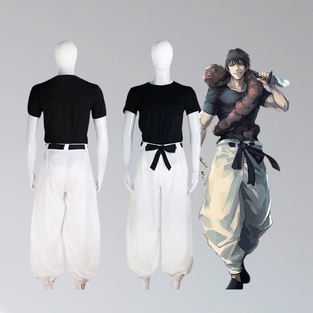Toji Fushiguro Full Costume Set unique Anime Cosplay, Season 2 Sorcerer ...