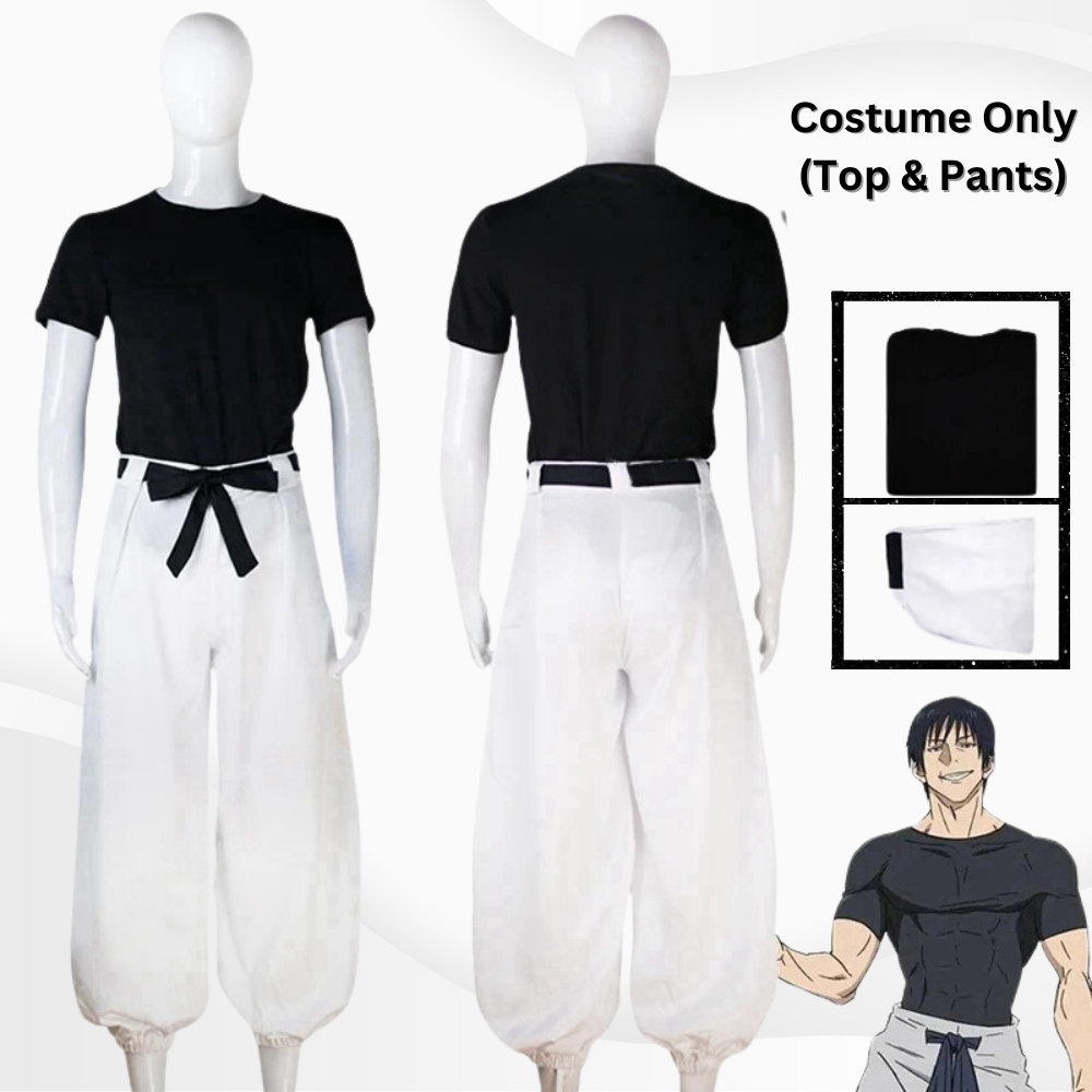 Toji Fushiguro Full Costume Set unique Anime Cosplay, Season 2 Sorcerer ...