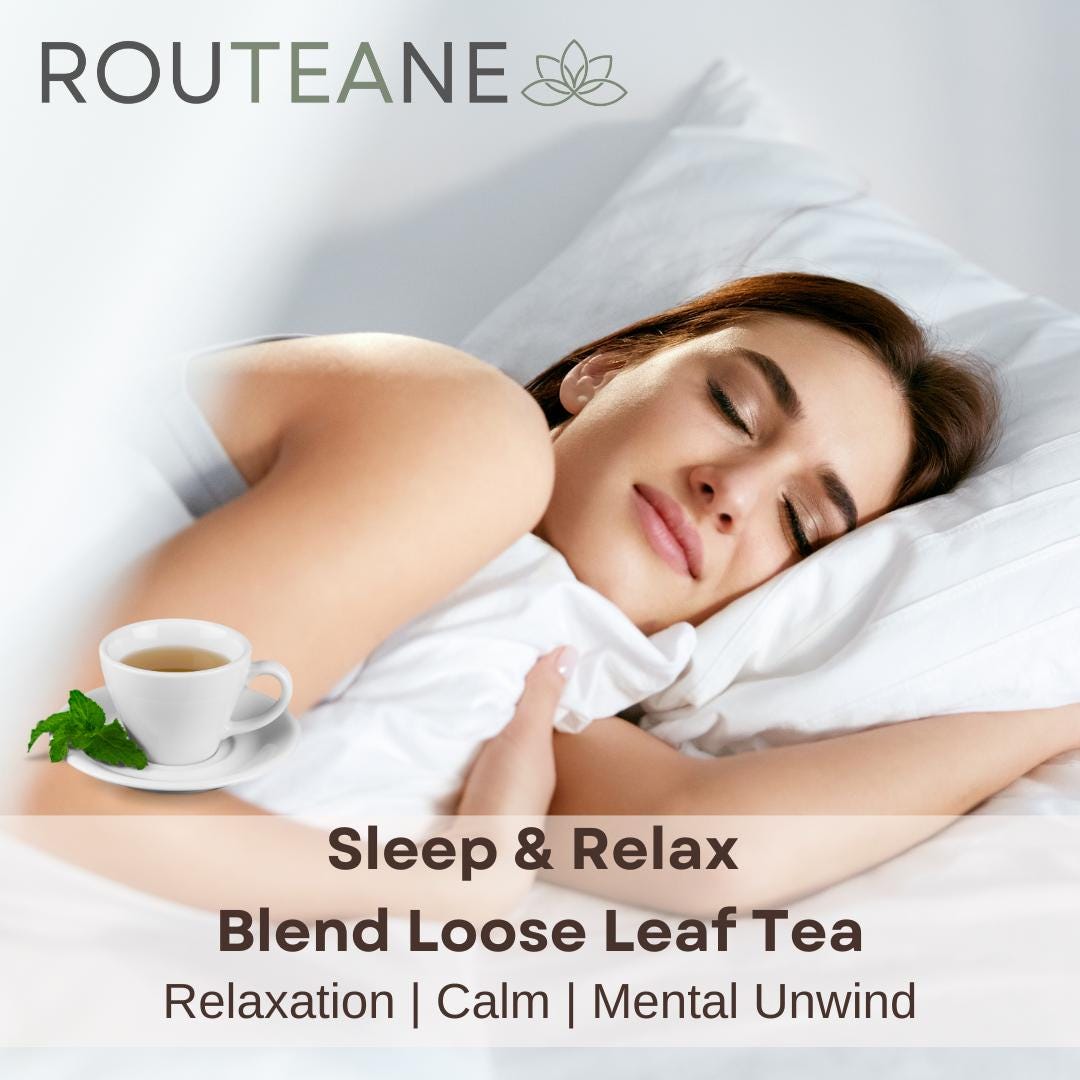 Sleep & Relax Wellbeing Wellness Herbal Tea Relax Calming Sleep ...