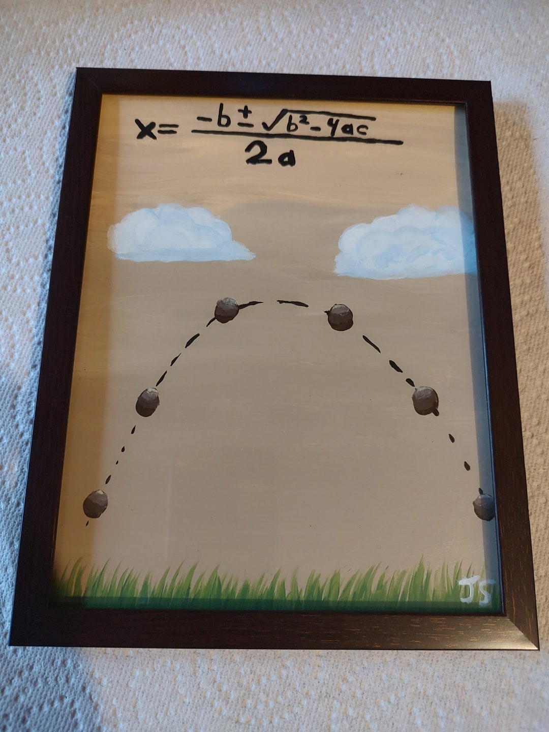 Quadratic Formula Painting - Etsy