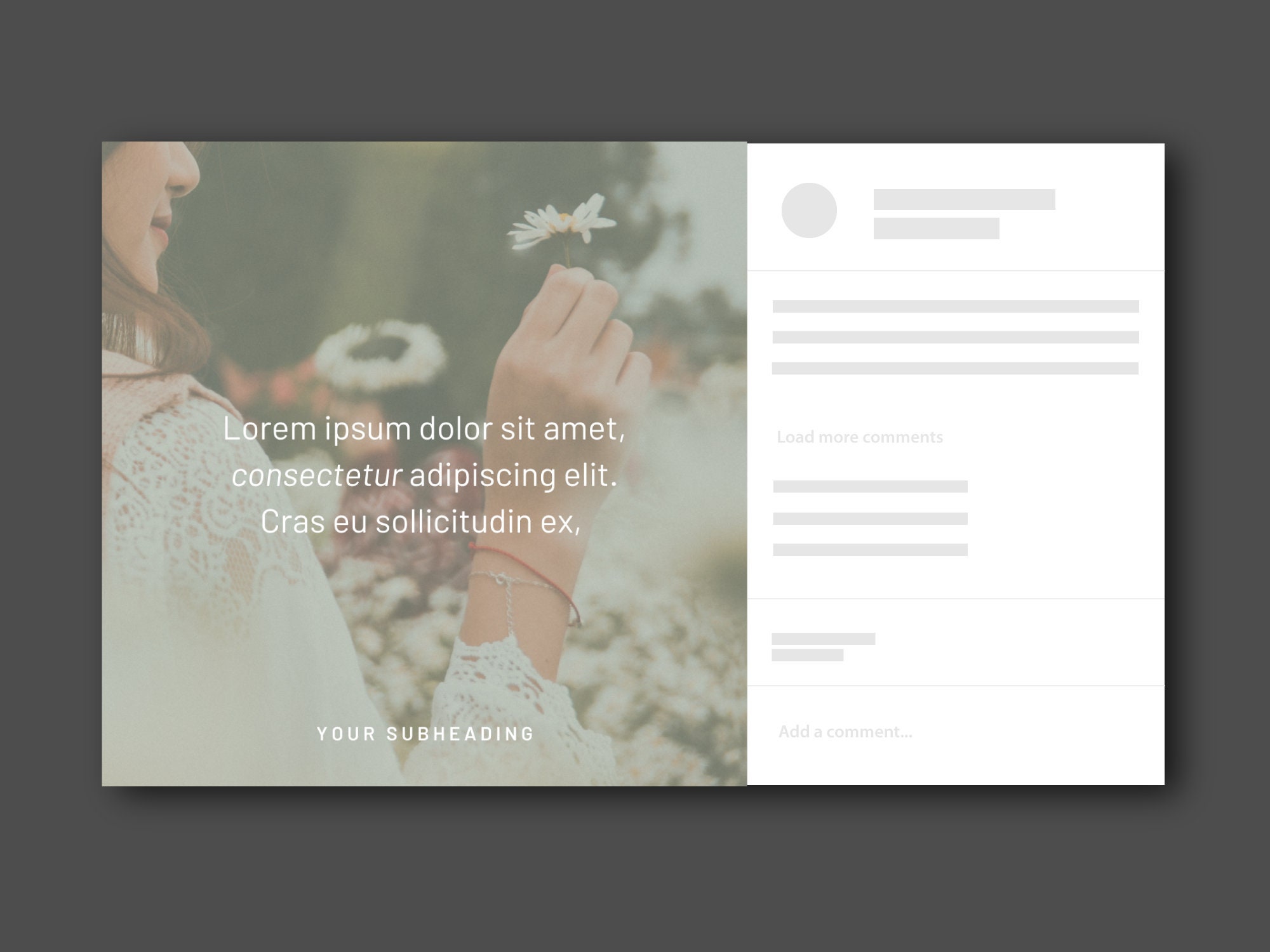 Glade Aesthetic Social Media Templates Canva Templates Small Business ...