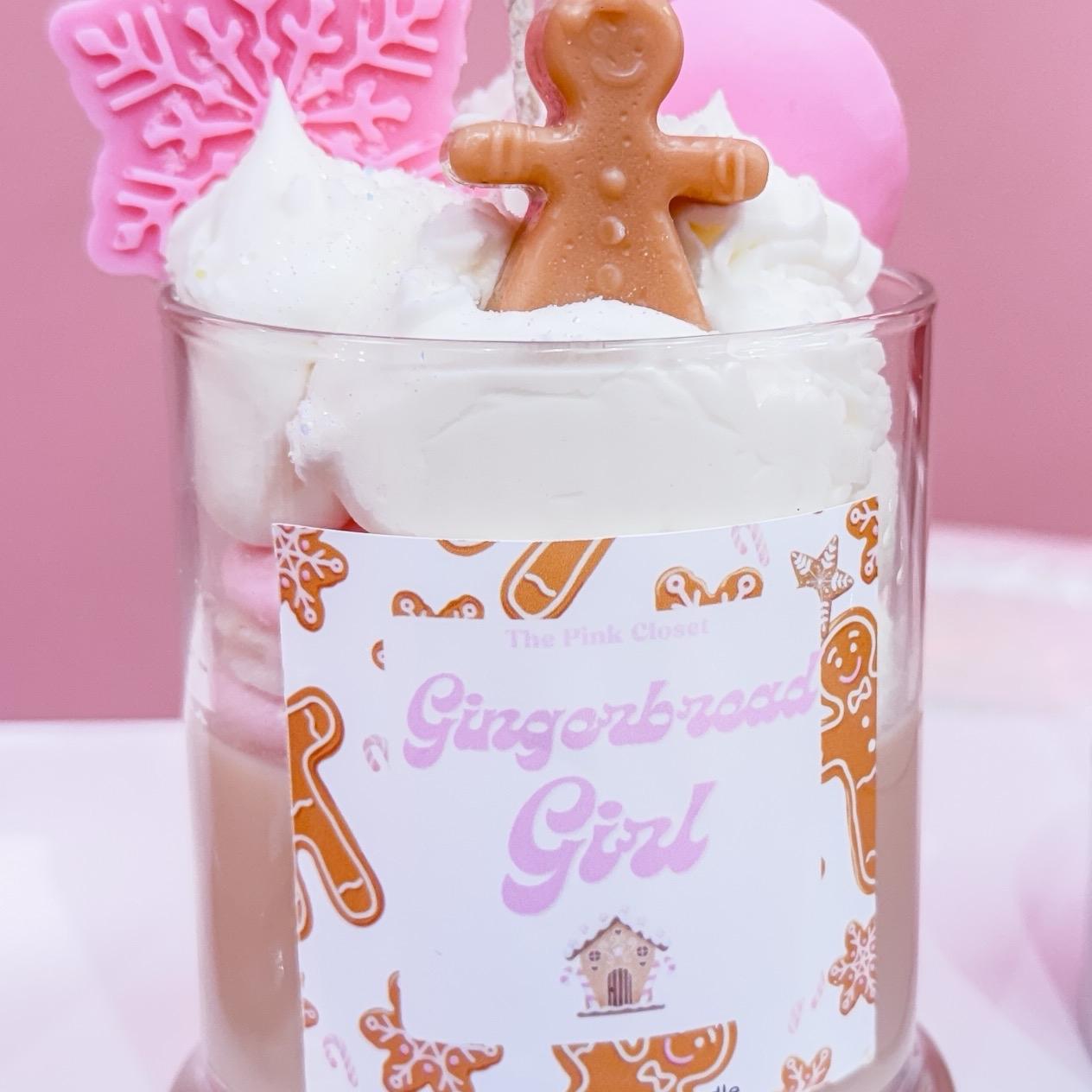 Gingerbread Girl Candle by the Pink Closet Company - Etsy