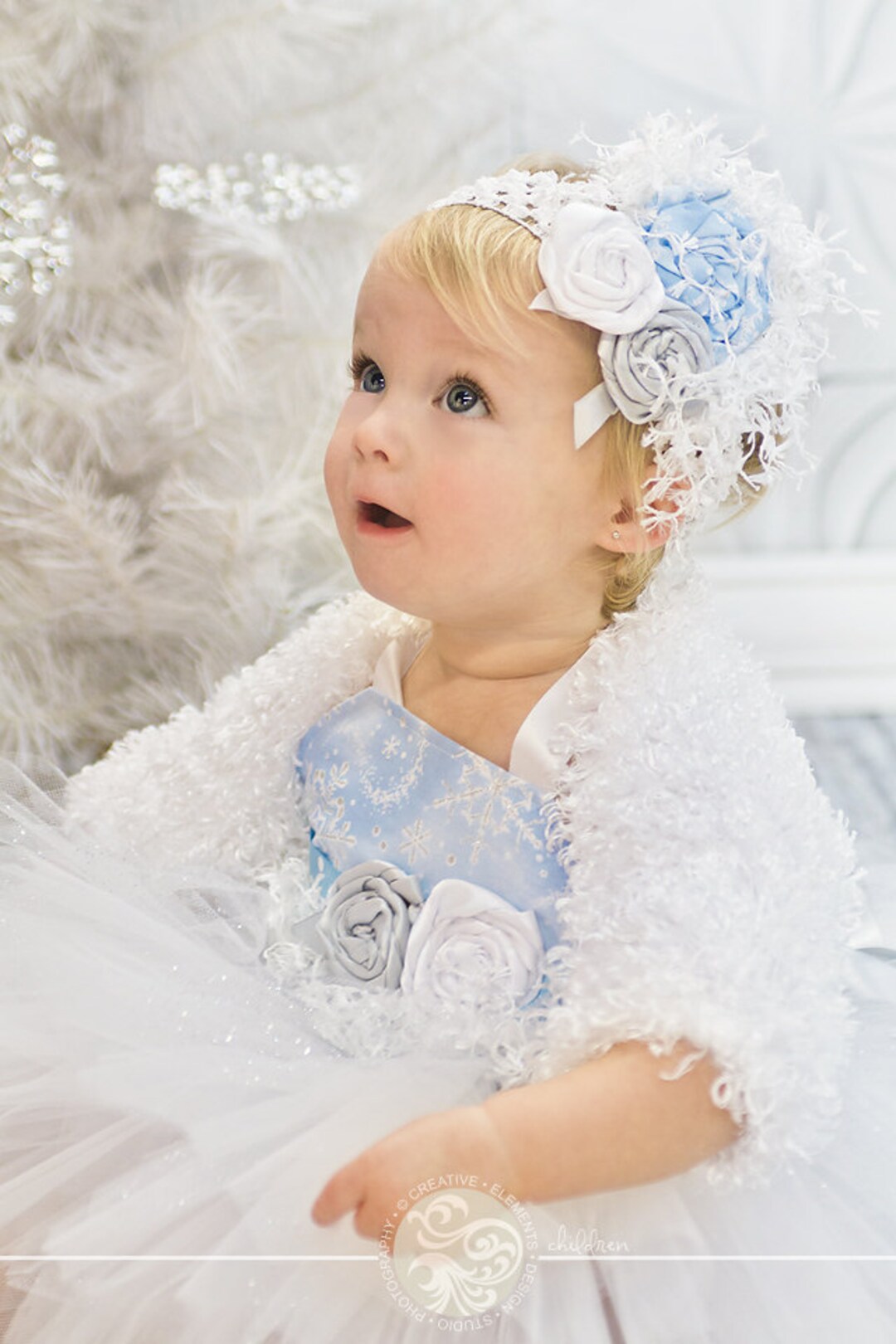 Winter Toddler Snow Princess Tutu Set Pageant Wear - Etsy