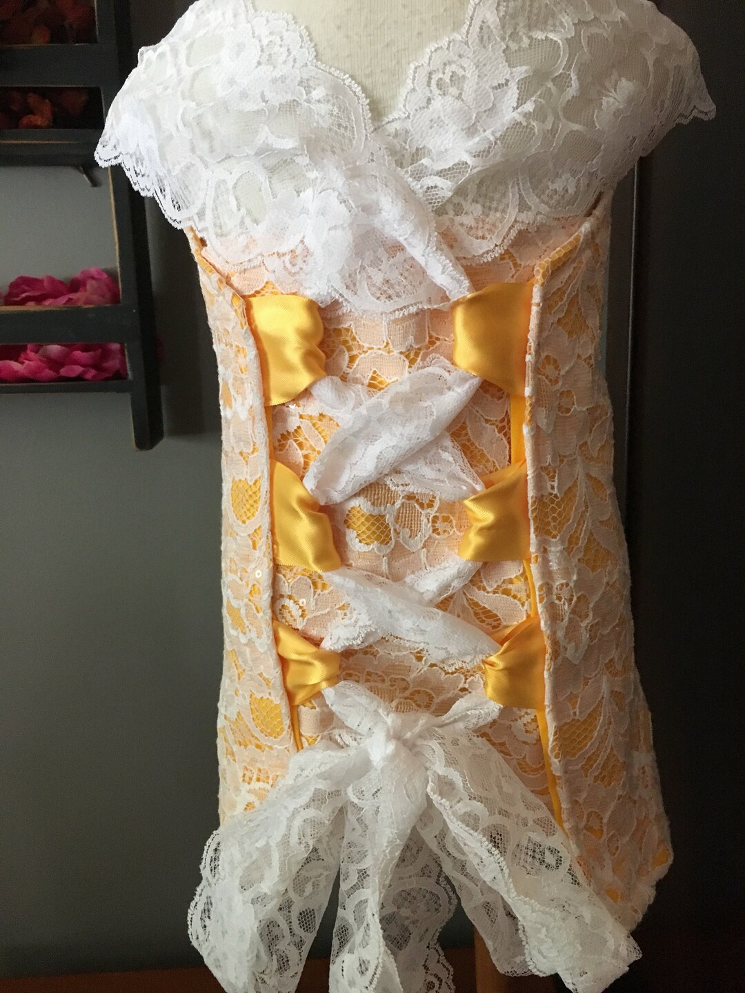 Modesty Panel Add on This Listing is Not for the Whole Dress - Etsy