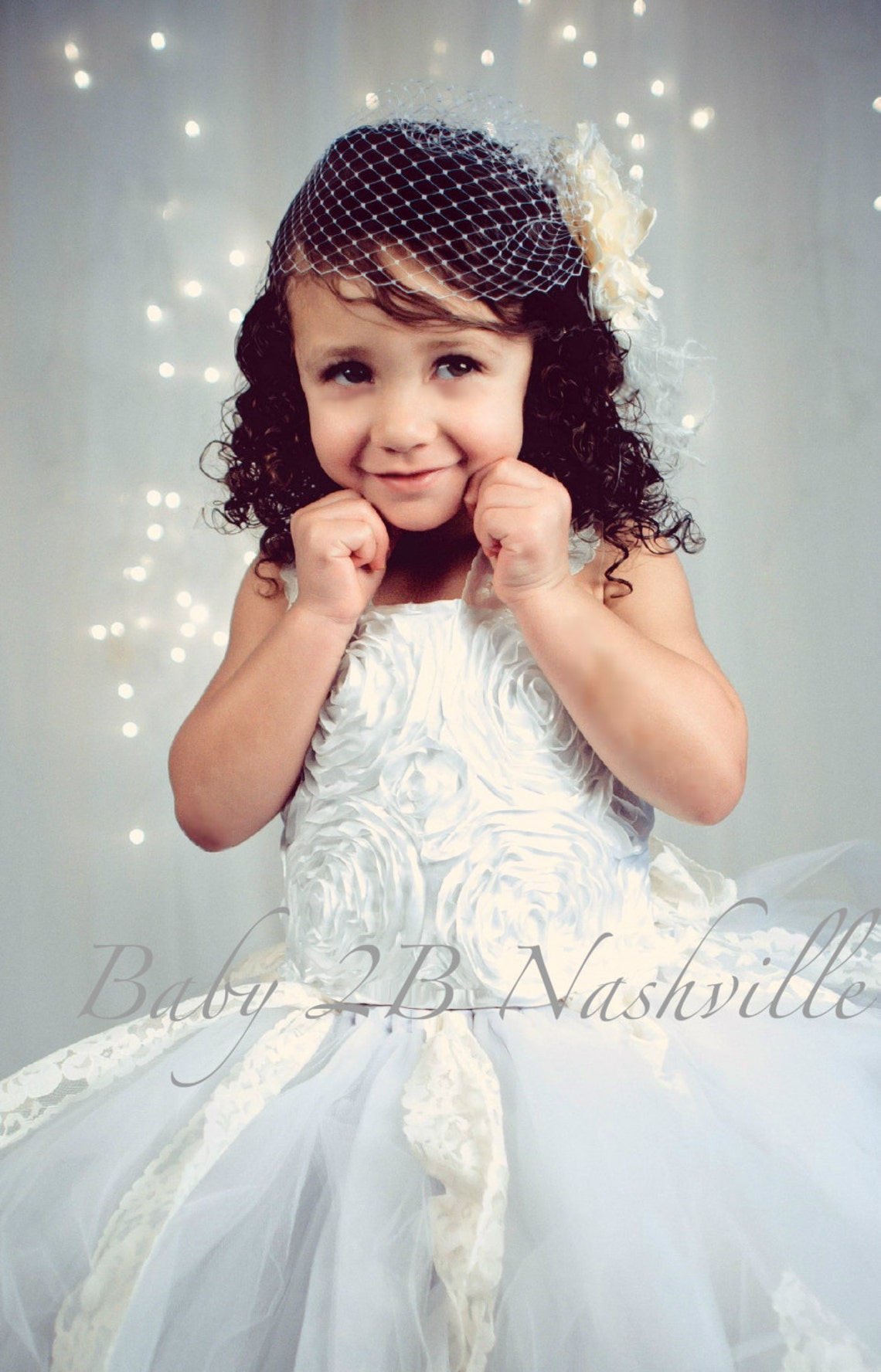 Wedding Flower Girl Dress White Flower Girl Dress Ivory Lace Etsy