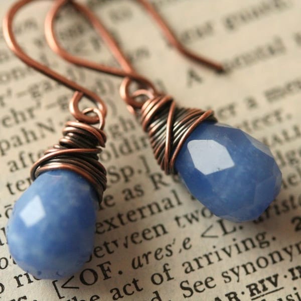 Periwinkle Earrings - Etsy