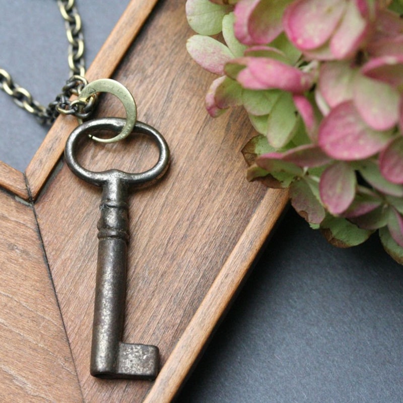 Vintage Skeleton Key - Etsy
