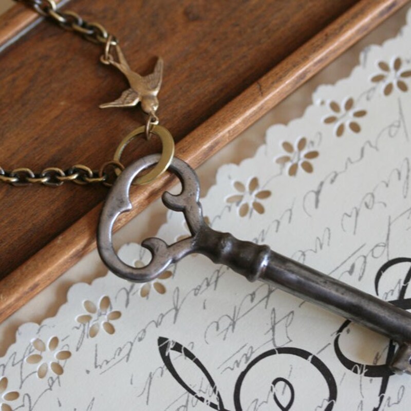 Upcycled Key - Etsy