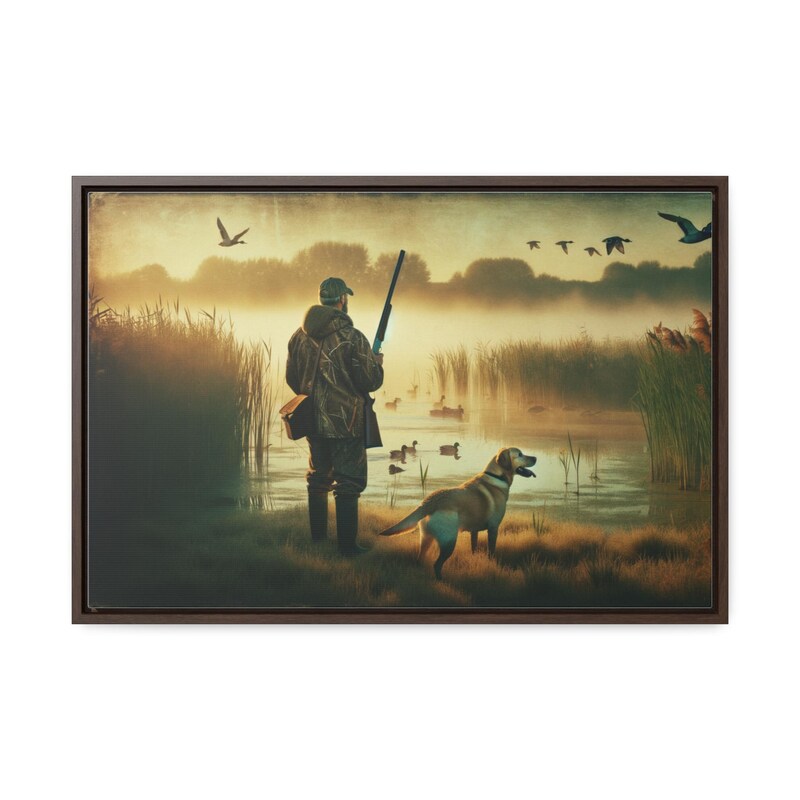 Hunting Scene - Etsy