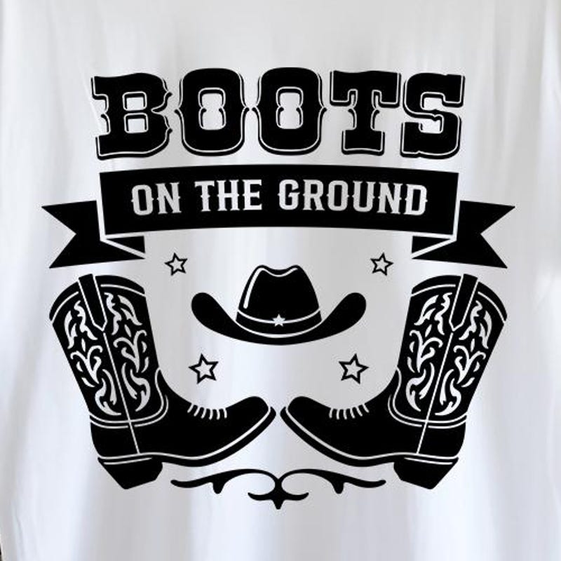 Boots on the Ground Fan - Etsy