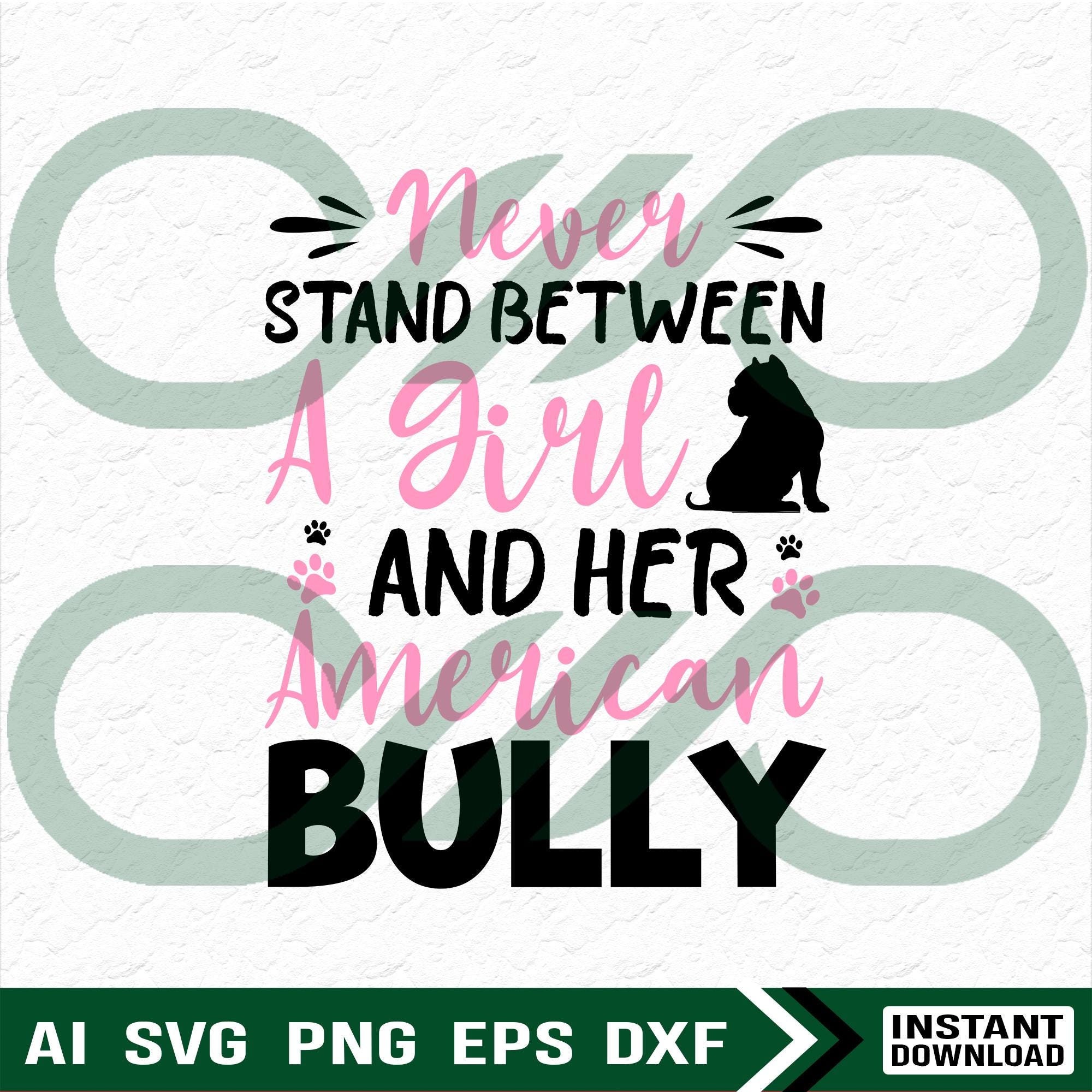 American Bully SVG PNG | American Bully Svg Cutfiles for Cricut | Just ...