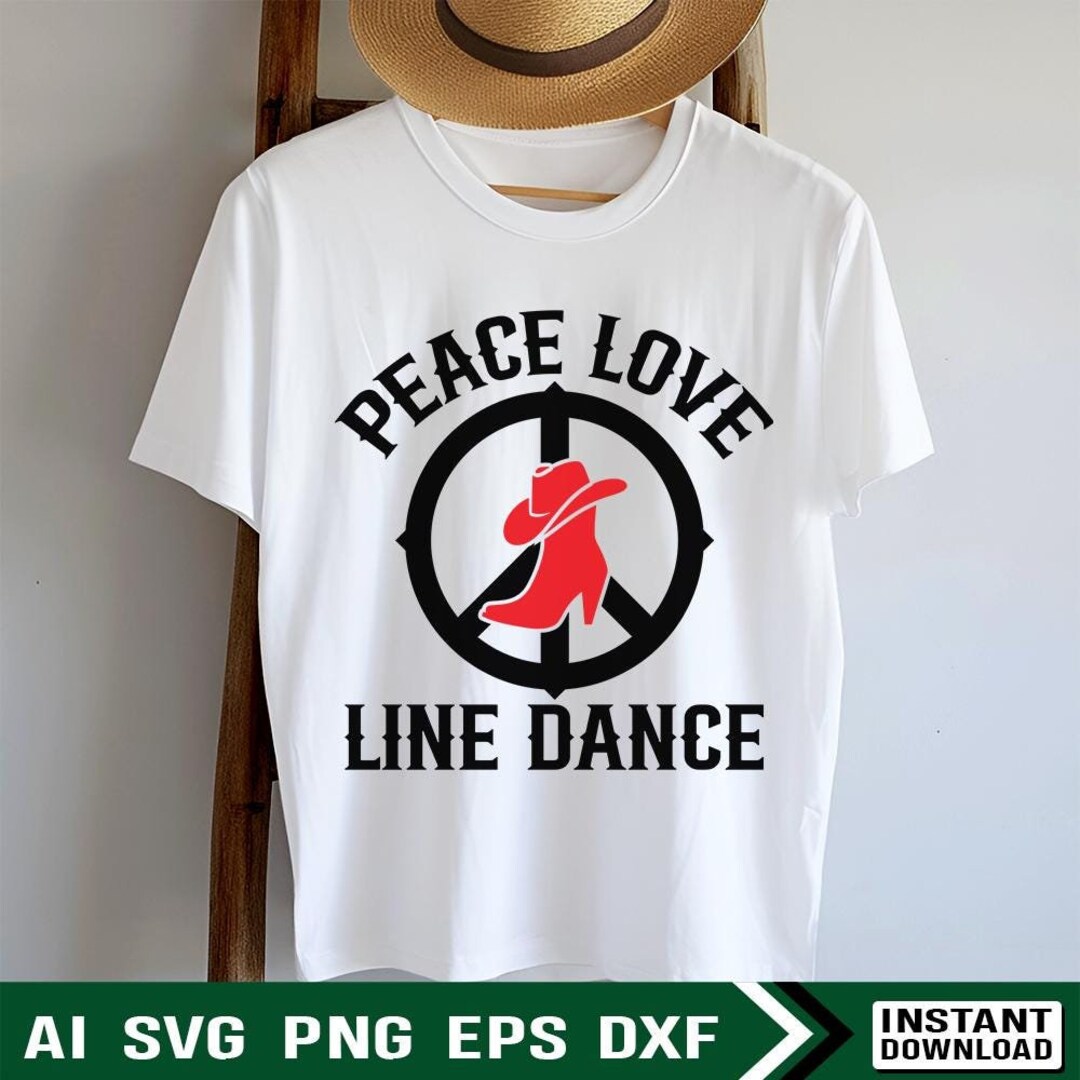 Line Dance SVG PNG | Line Dance Svg Cutfiles for Cricut | Line Dance ...