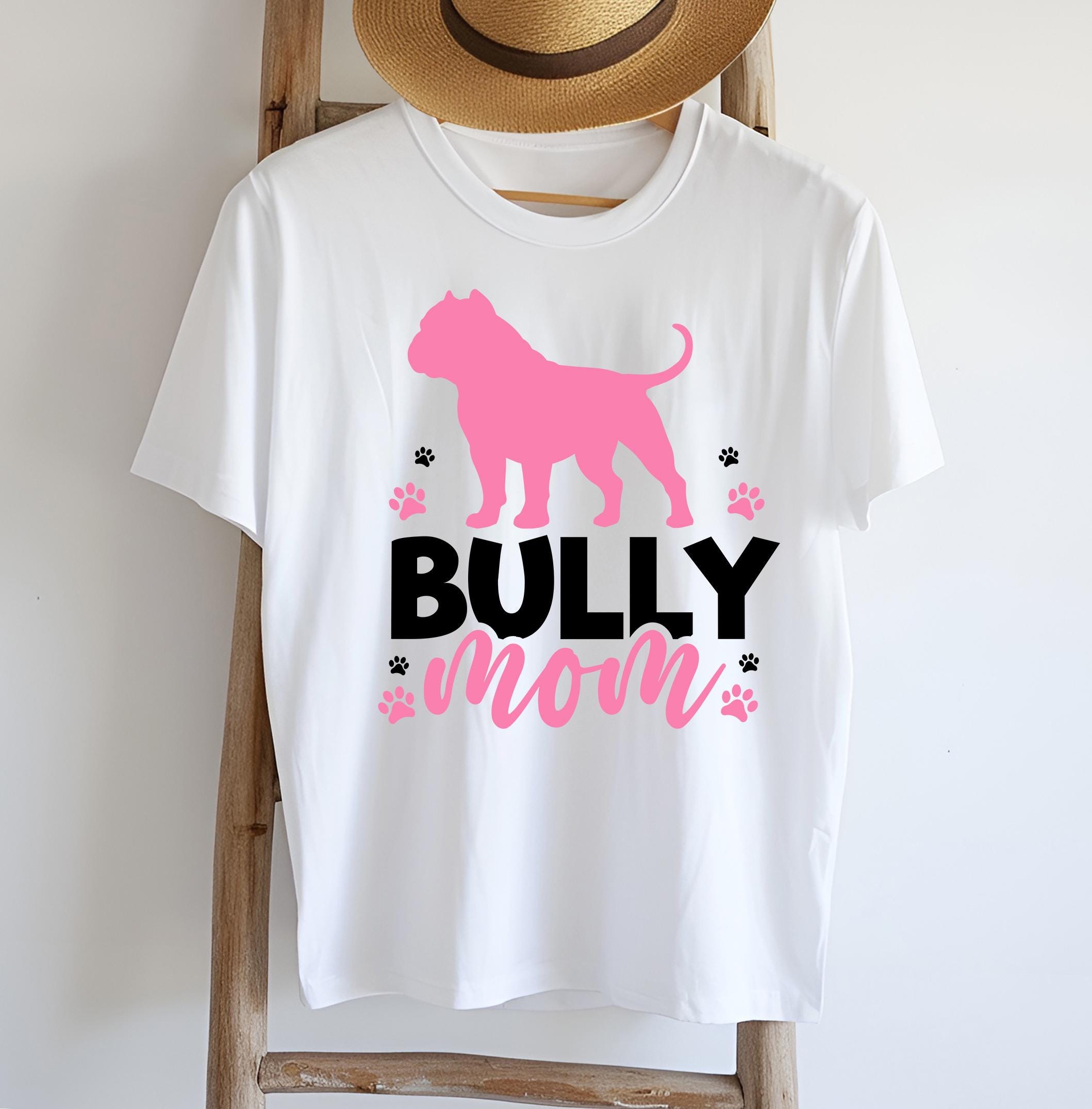 American Bully SVG PNG American Bully Mom Svg Cutfiles for Cricut ...