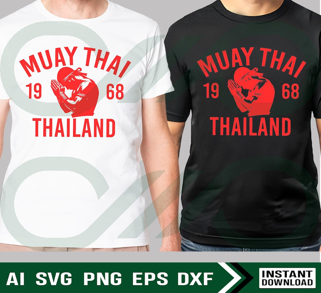 Muay Thai SVG PNG Muay Thai Svg Cutfiles for Cricut Muay Thai Thailand ...