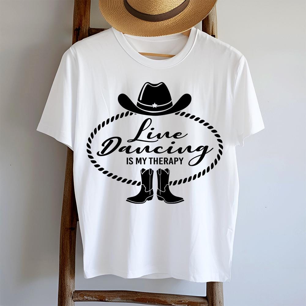 Line Dance SVG PNG | Dance Svg Cutfiles for Cricut | Boots on the ...