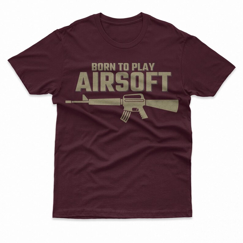 Born to Play Airsoft SVG PNG | Airsoft Svg Cutfiles for Cricut ...