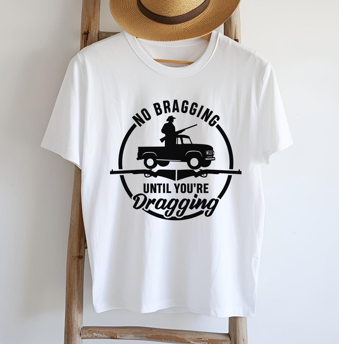 Deer Hunting Svg Png, No Bragging Until You're Dragging Svg, Deer ...