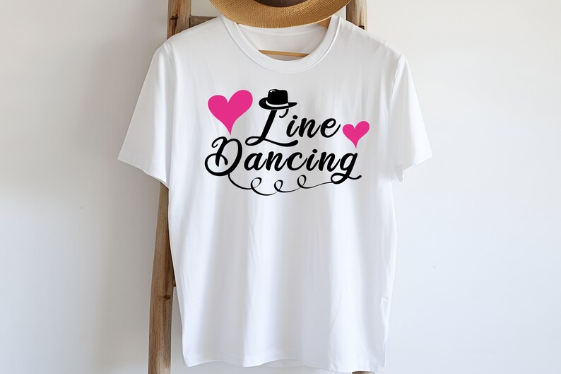 Line Dancing Silhouette Svg File for Cricut, Dancer Svg, Dance Team Svg ...