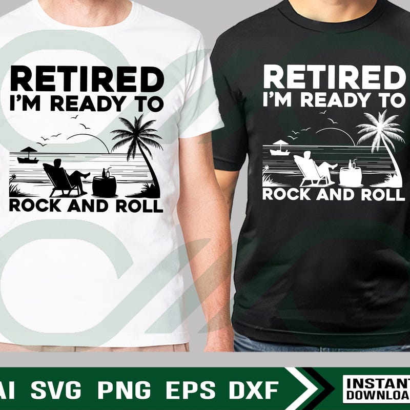 Retirement Svg - Etsy