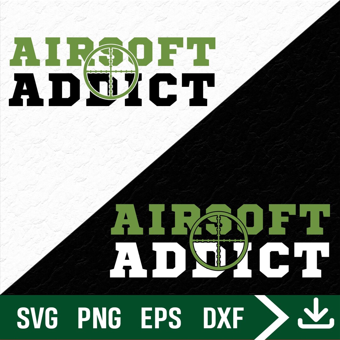 Airsoft Player Svg, Airsoft Svg Cricut Cut File, Born to Play Airsoft ...