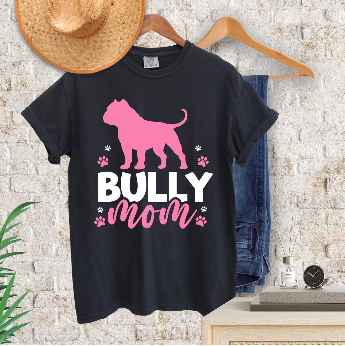 American Bully SVG PNG | American Bully Mom Svg Cutfiles for Cricut ...