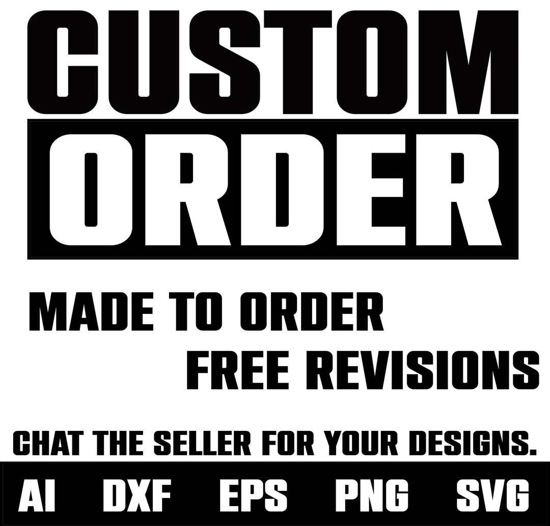 Custom Order SVG | Personalized SVG Cutfiles for Cricut | Chat the ...