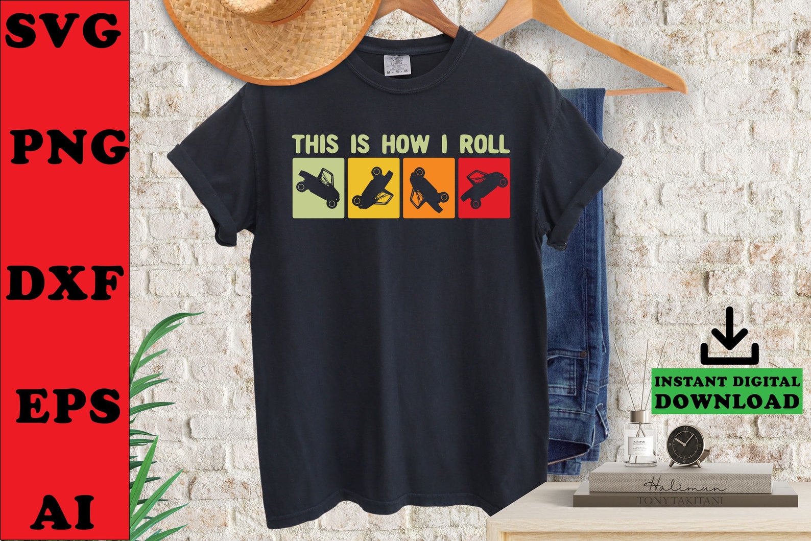 UTV Svg, Utv Retro Style Svg Png, Utv Vector Svg, Side by Side Utv Svg, This is How I Roll Svg ...