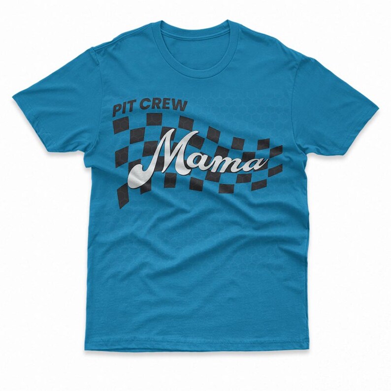 Editable Pit Crew Design: Vintage Racing Shirt SVG PNG (digital ...