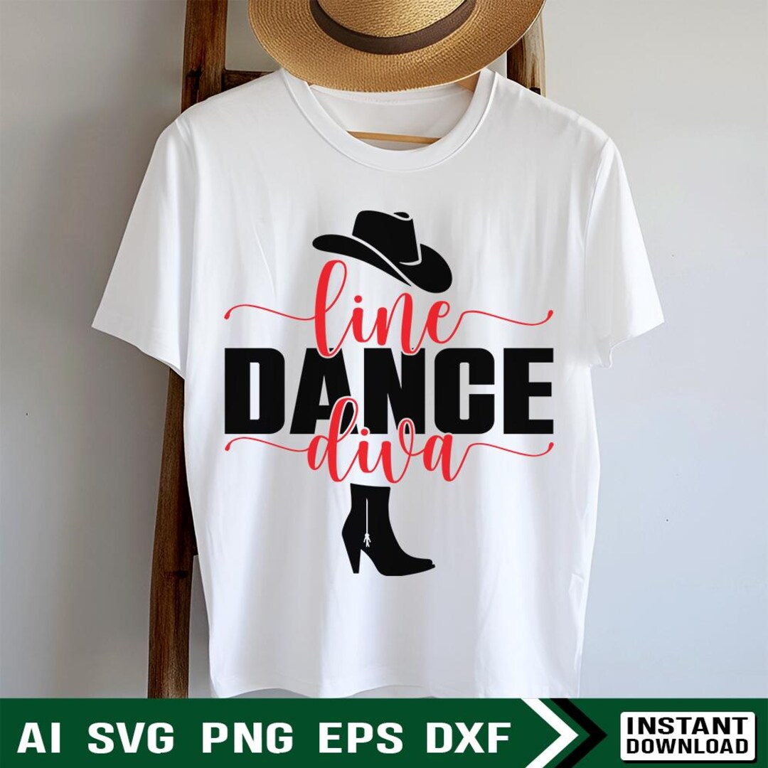 Line Dance SVG | Line Dance Svg Cutfiles for Cricut | Line Dance Diva ...