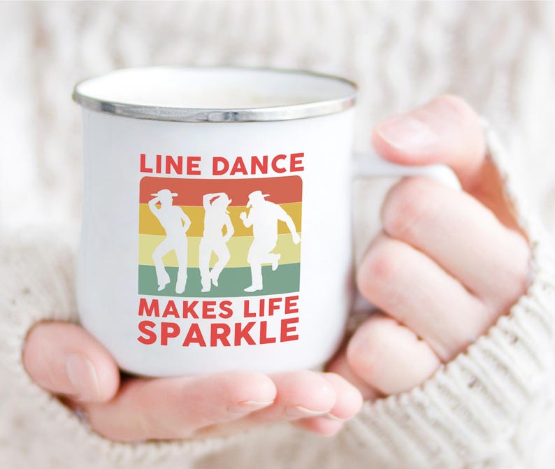 Line Dance SVG PNG | Line Dance Svg Cutfiles for Cricut | Line Dance ...