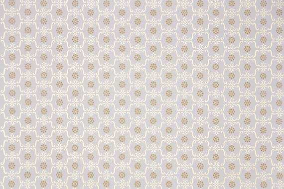 1960s Vintage Wallpaper by the Yard Metallic Gold and White | Etsy