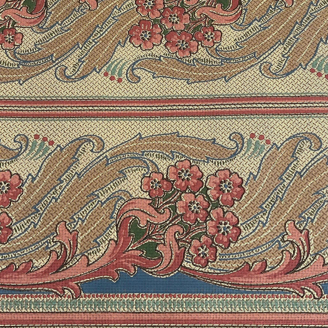 5 Yards of 1900s Antique Hydrangea Border-wallpaper Frieze - Etsy
