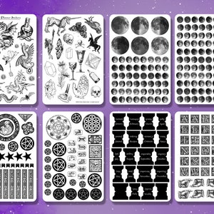 Pagan Planner Stickers Print-and-cut File for Cricut and Silhouette ...