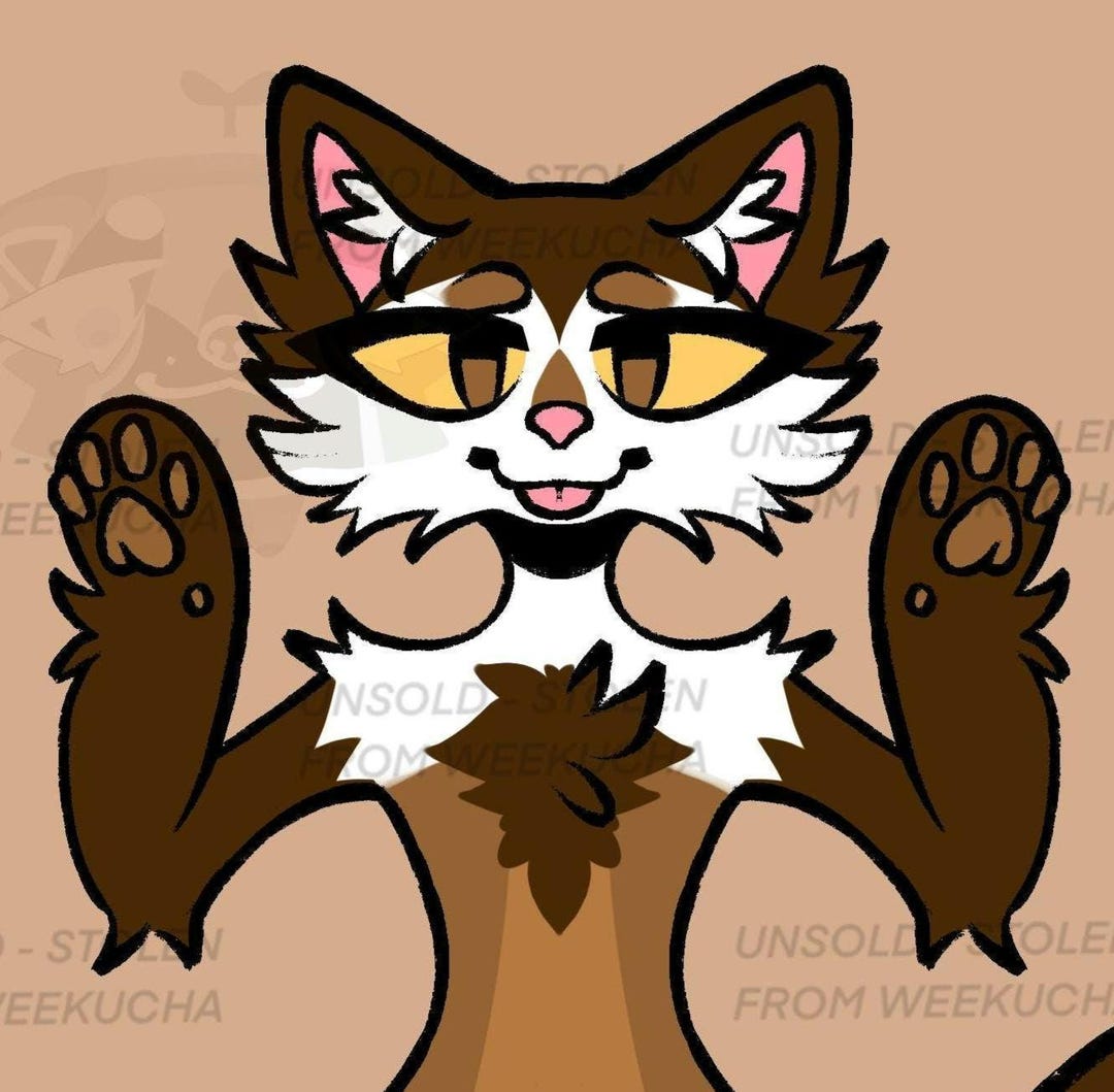 Chocolate Sundae OC - Adoptable - Feline - Etsy
