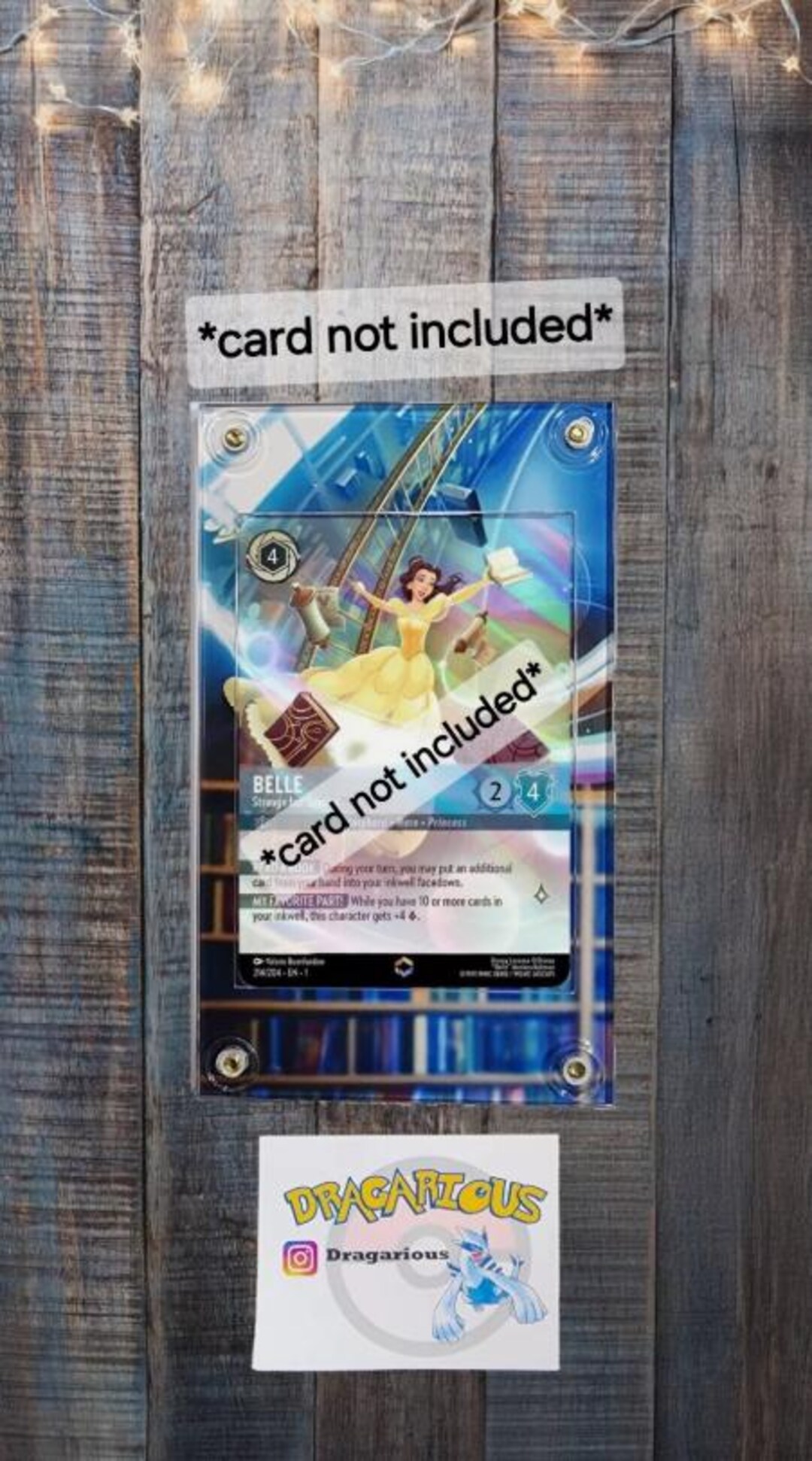 Disney Lorcana Belle Strange but Special Chapter 1 214/204 Enchanted ...