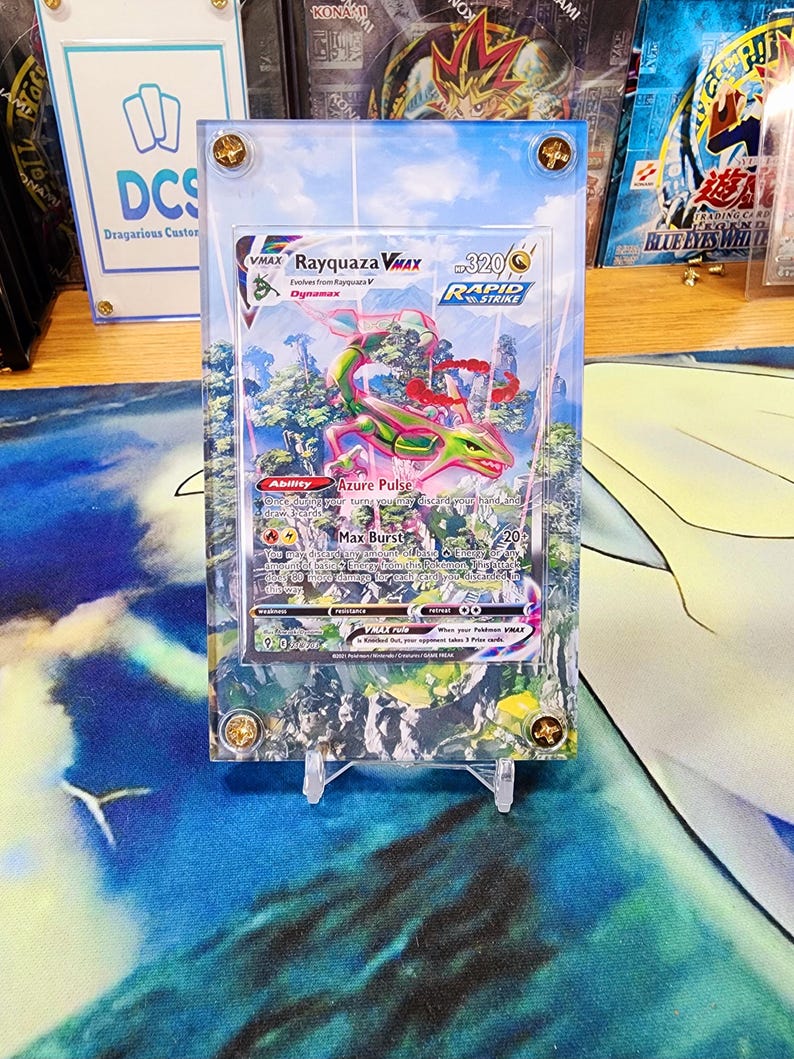 X2 Pokemon Rayquaza Vmax & V Alt Art 218/203 194/203custom Cases - Etsy