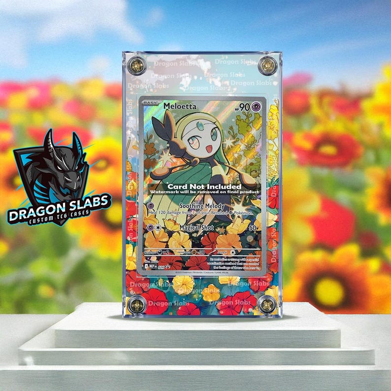 Pokemon Meloetta IR 026 Promo Mega Battle Deck Extended Artwork Case - Etsy