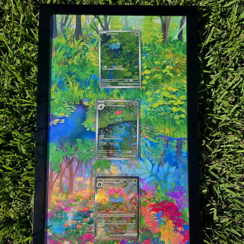 Frame for Bulbasaur 151 - Etsy